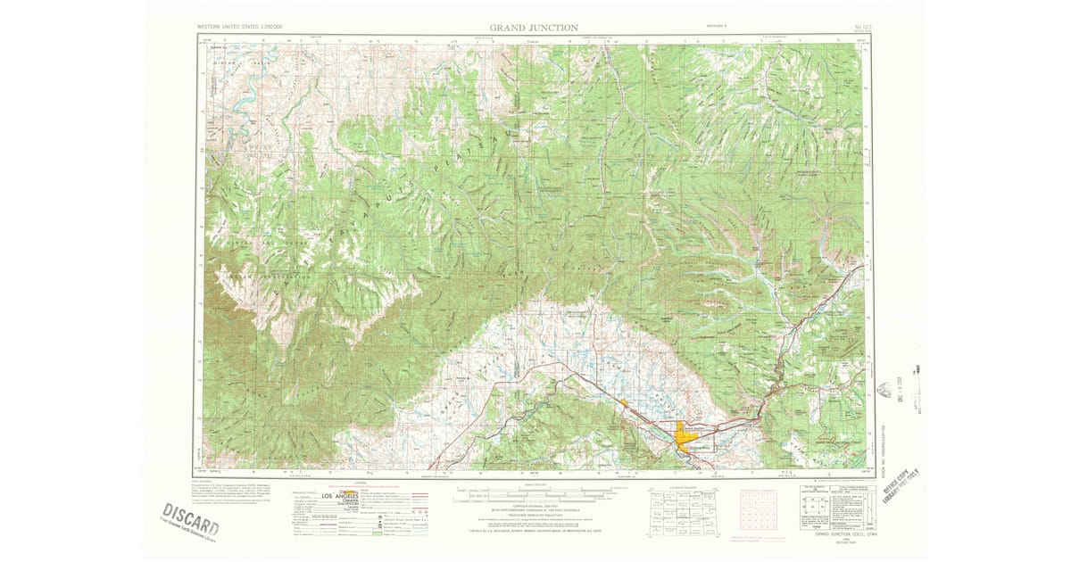 Old Historical Maps of Gilsonite, CO | Pastmaps