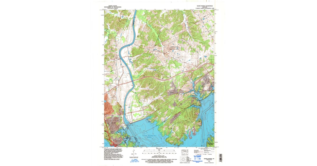 1990s Maps of Lyon County, KY | Pastmaps