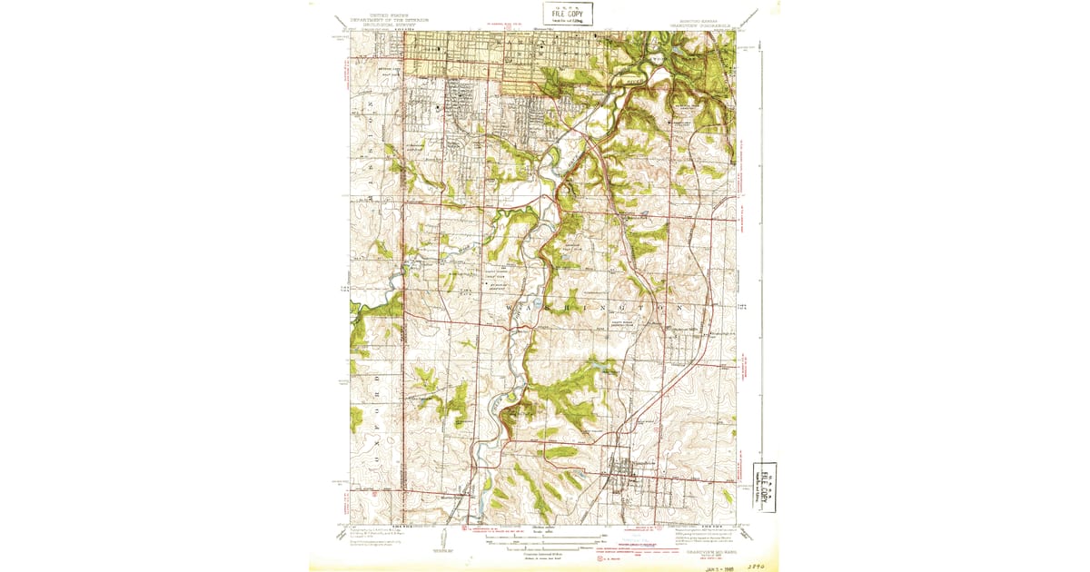 1939 Map of Grandview, MO — High-Res | Pastmaps