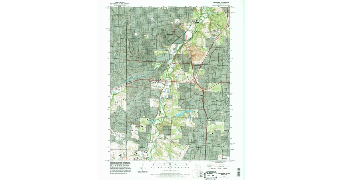 1990s Maps of Waldo, Kansas City | Pastmaps