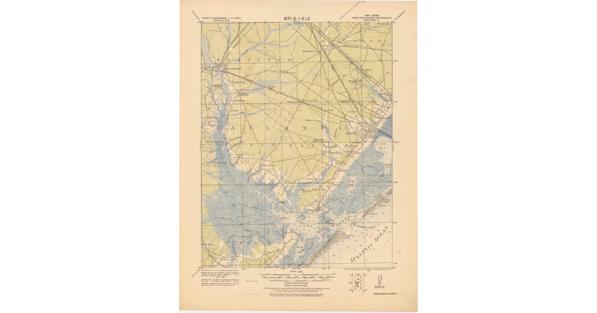 1910s Maps of Atlantic City, NJ | Pastmaps