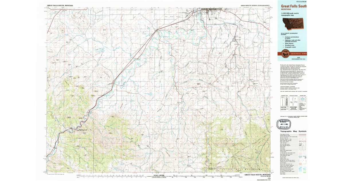 1970s Maps of Big Stone Hutterite Colony, MT | Pastmaps