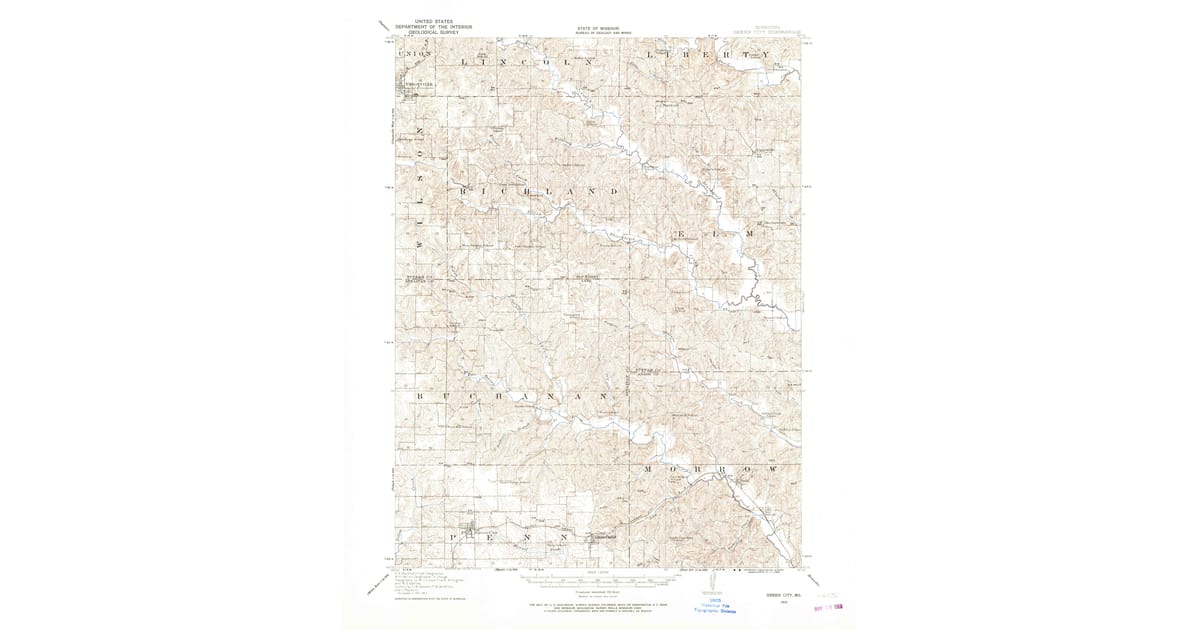 Old Maps of Sullivan County, MO | Pastmaps