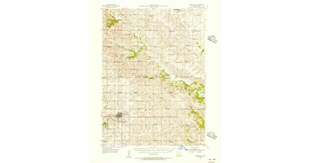Old Maps of Arbor Hill, IA | Pastmaps