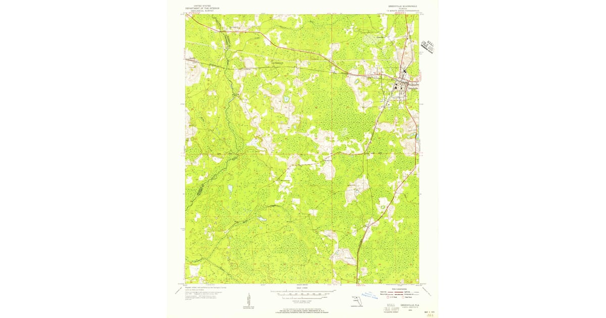 Old Maps of Madison County, FL | Pastmaps
