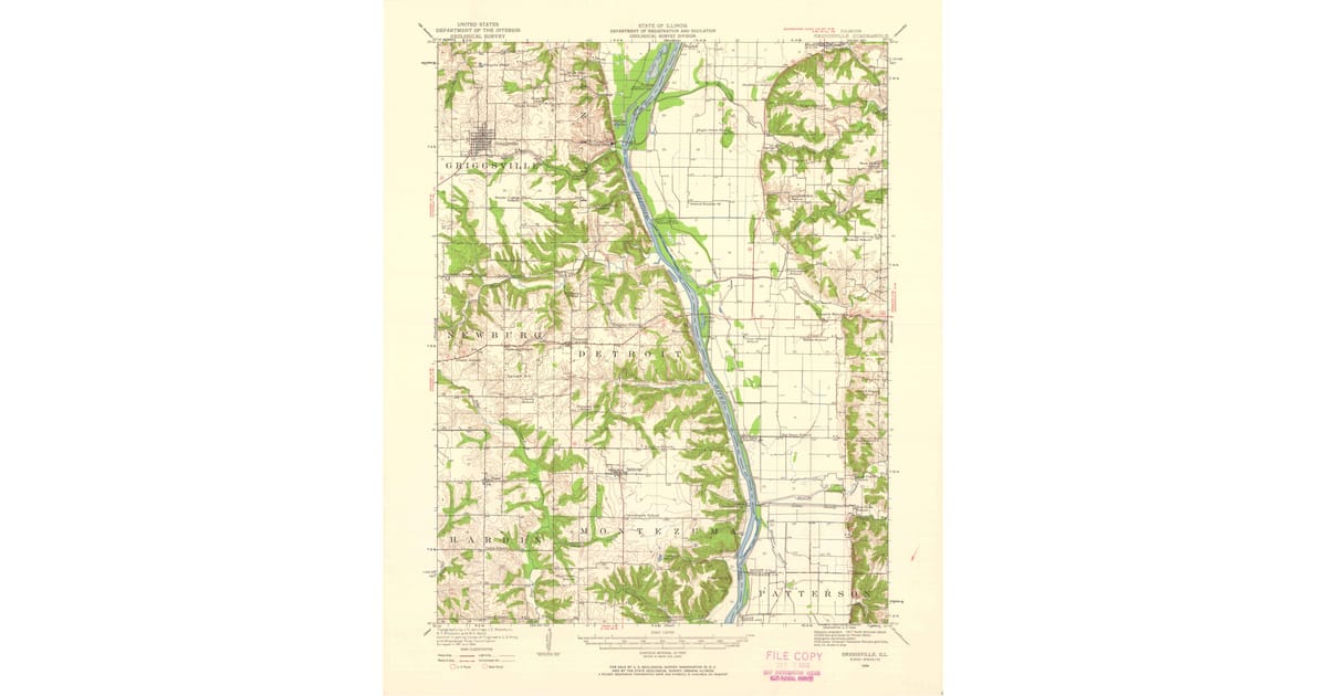 Old Historical Maps of Bedford, IL | Pastmaps