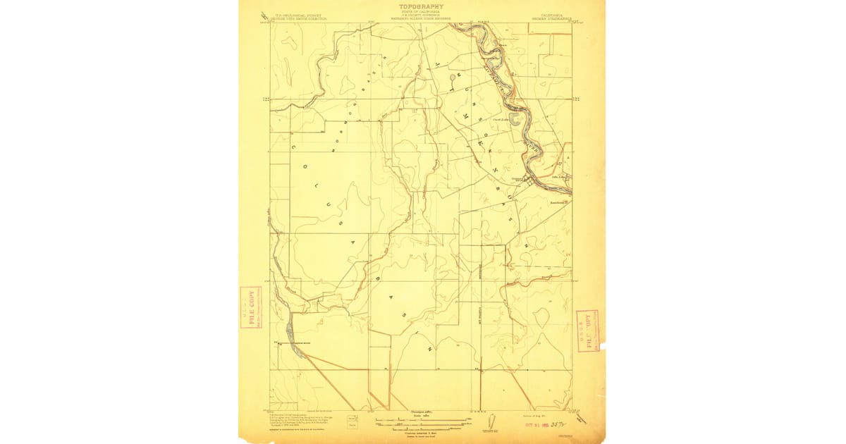 1911 Map of Grimes, CA — High-Res | Pastmaps