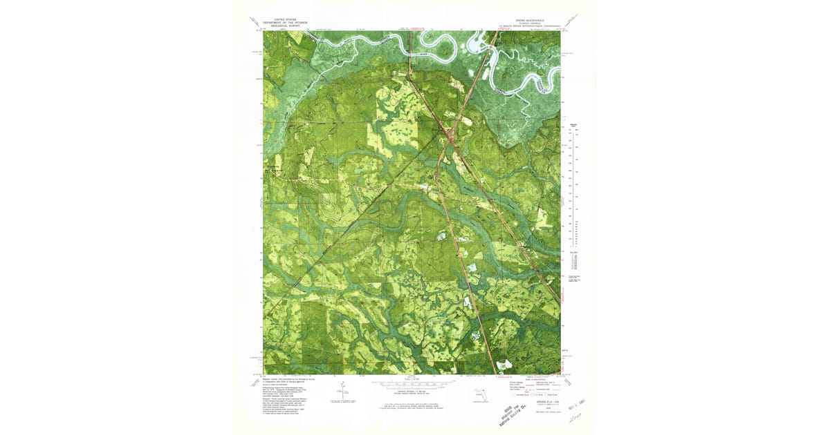 1970s Maps of Gross, FL | Pastmaps