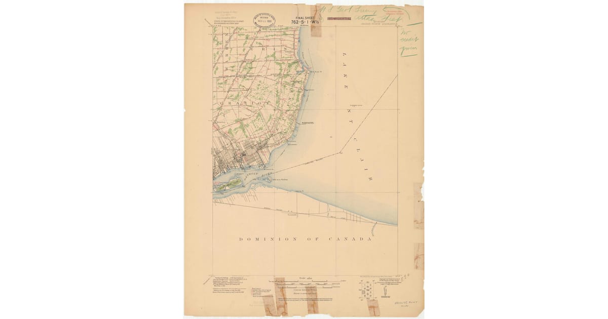 1900s (20th Century) Maps of Cornerstone Village, Detroit | Pastmaps