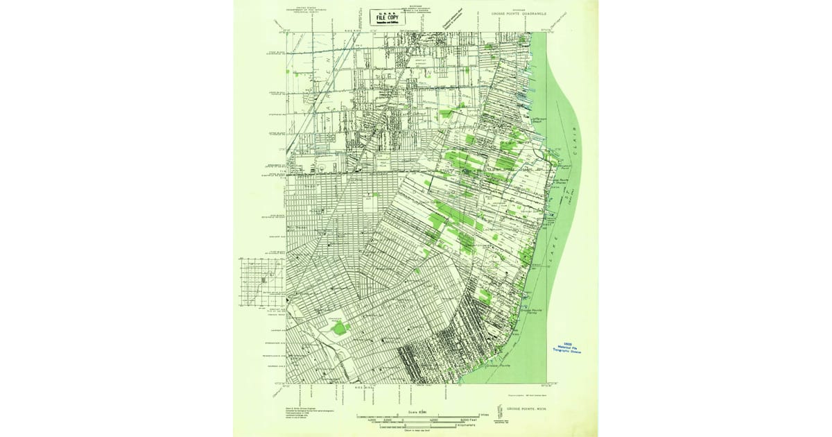 1930s Maps of Pulaski, Detroit | Pastmaps