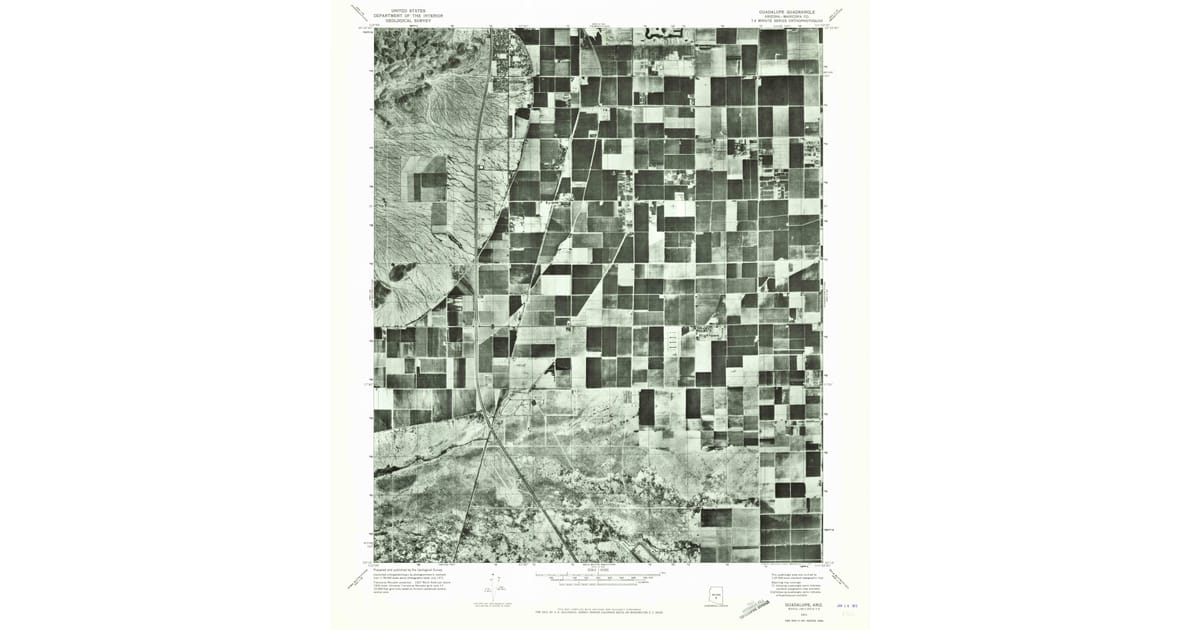 1970s Maps of Tempe, AZ | Pastmaps