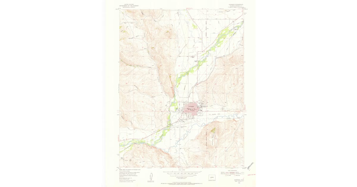 Old Maps of Gunnison, CO | Pastmaps