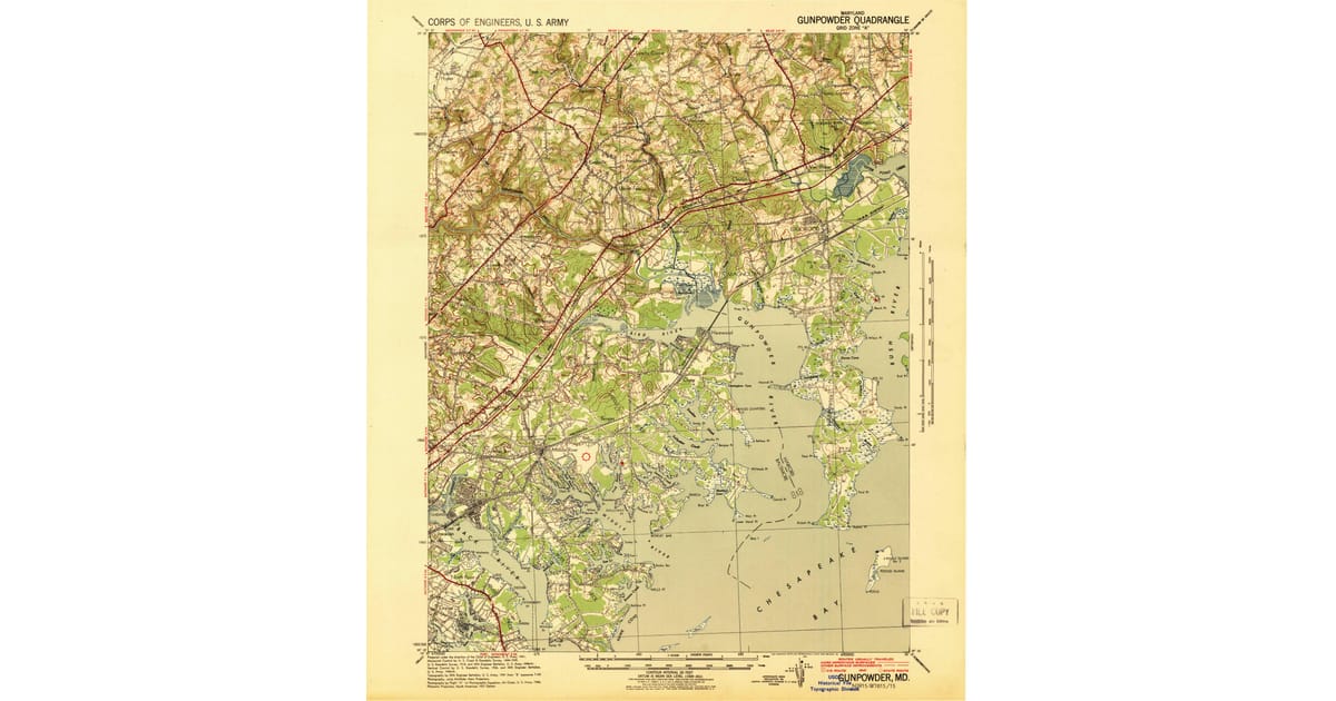 1940s Maps of Baltimore County, MD | Pastmaps