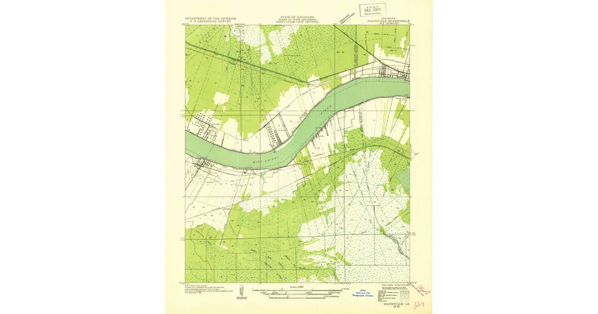 1900s (20th Century) Maps of Kellogg, LA | Pastmaps