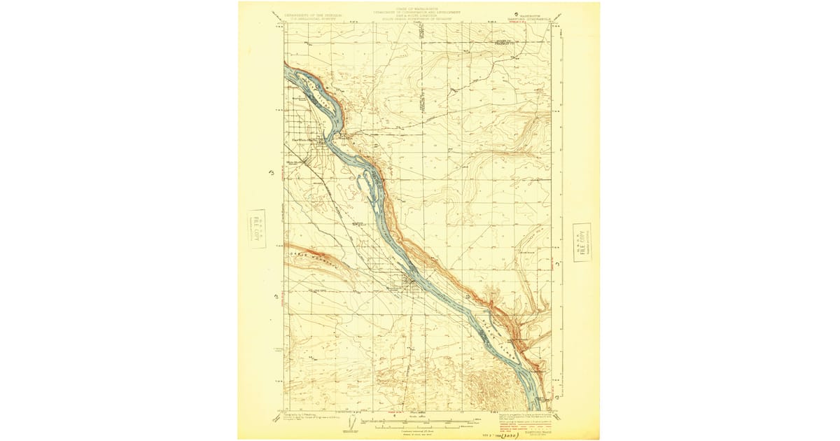 1920s Maps of Benton County, WA | Pastmaps