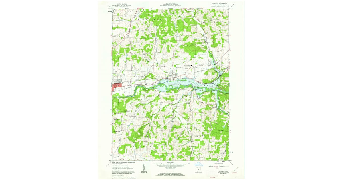 1960s Maps of Newton Township, OH | Pastmaps