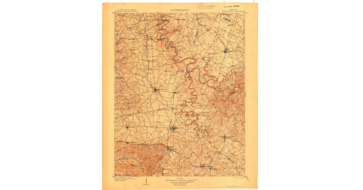 Old Maps of Anderson County, KY | Pastmaps