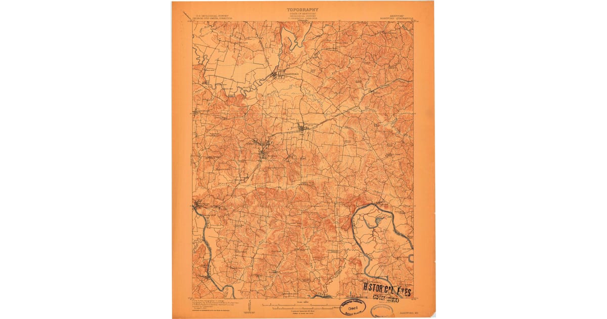 Old Maps of Butler County, KY for Metal Detecting | Pastmaps