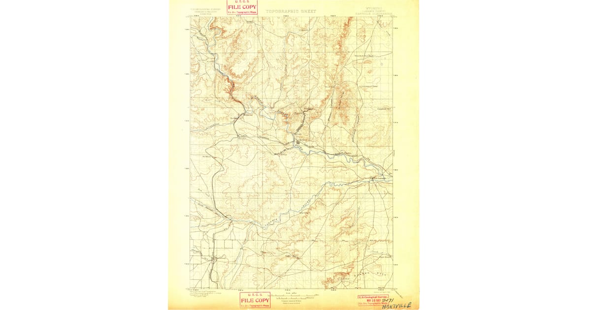 1900-1909 Maps of Goshen County, WY | Pastmaps