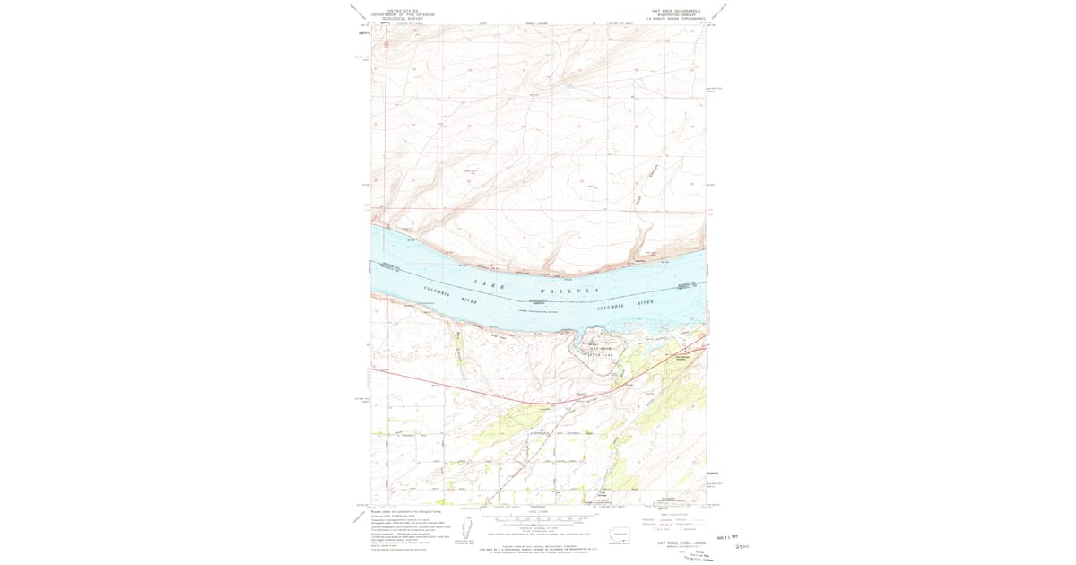 1960s Maps of Benton County, WA | Pastmaps