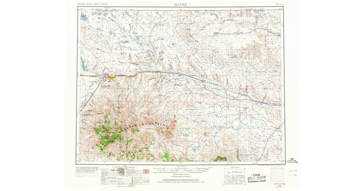 Old Maps of Lloyd, MT for Hiking & Exploration | Pastmaps