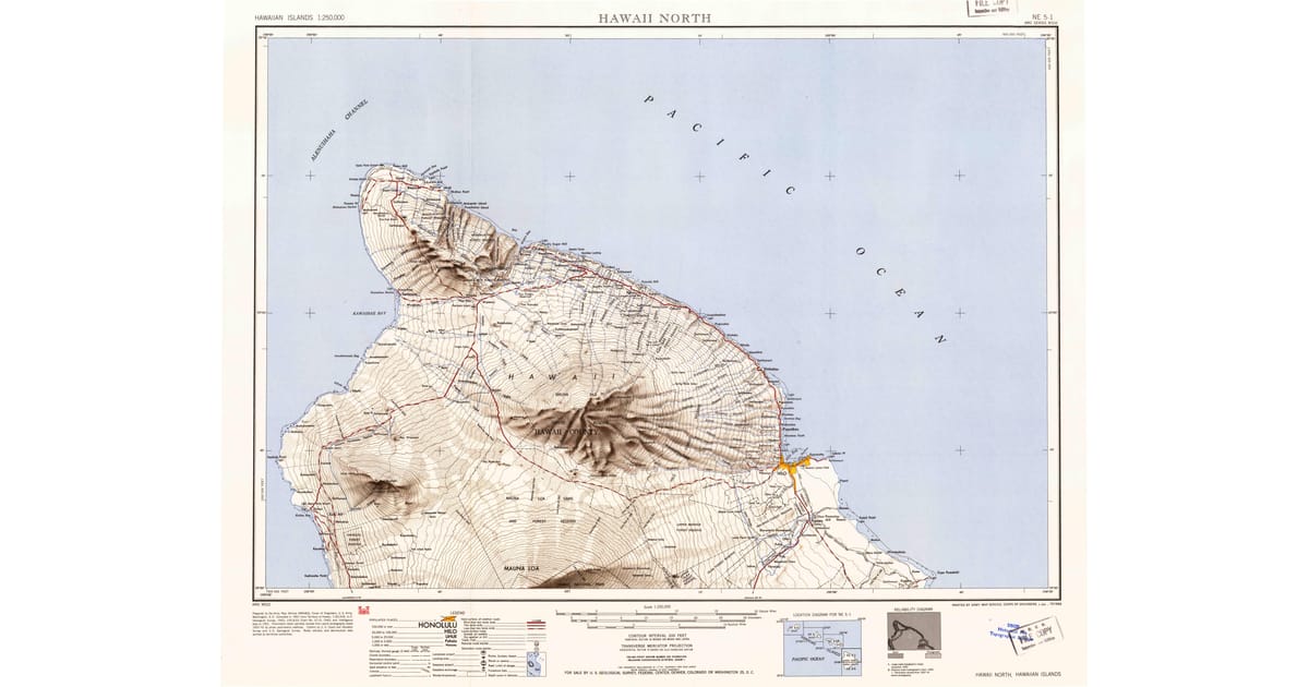 1950s Maps of Villages of Laʻiʻopua - Village 4 (Akau), Kailua | Pastmaps