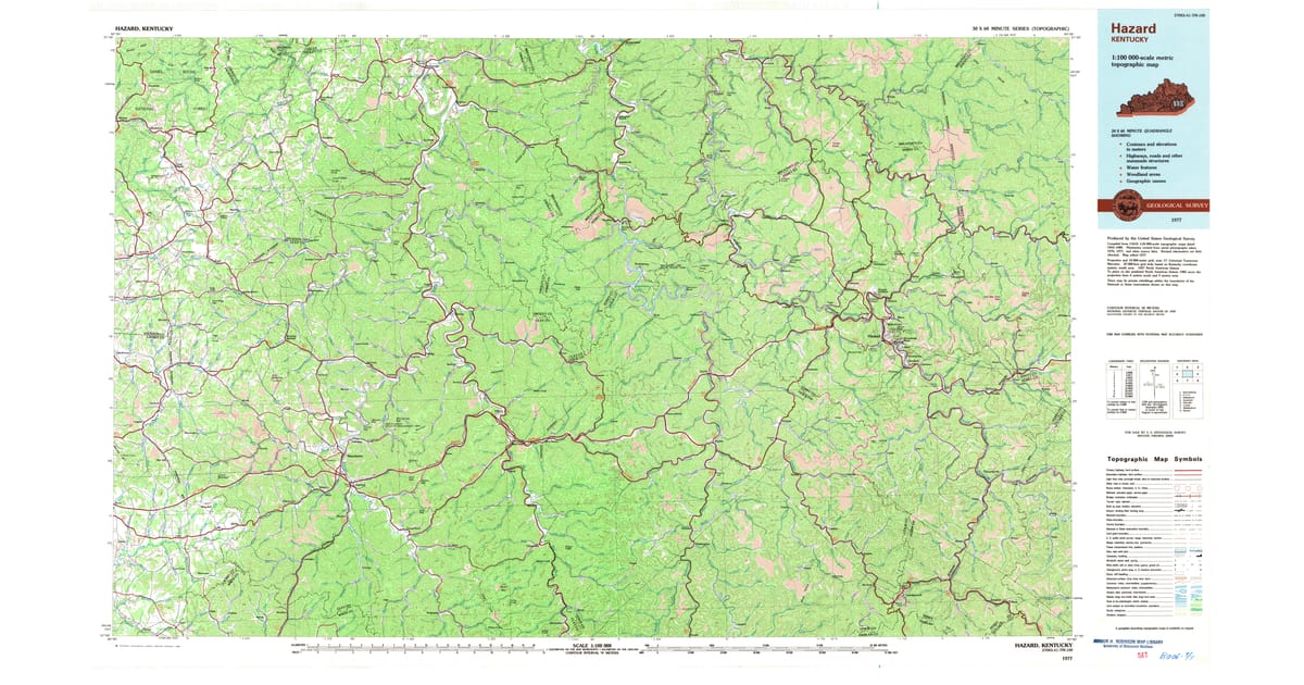 1970s Maps of Spurlock, KY | Pastmaps
