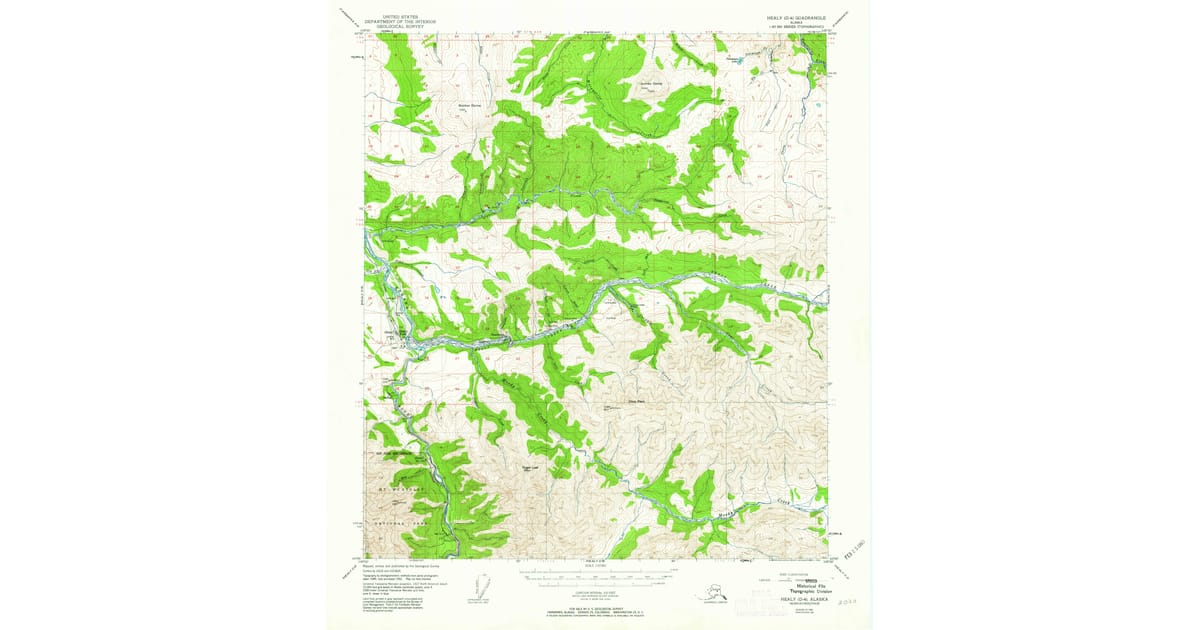 Old Maps of Garner, AK | Pastmaps