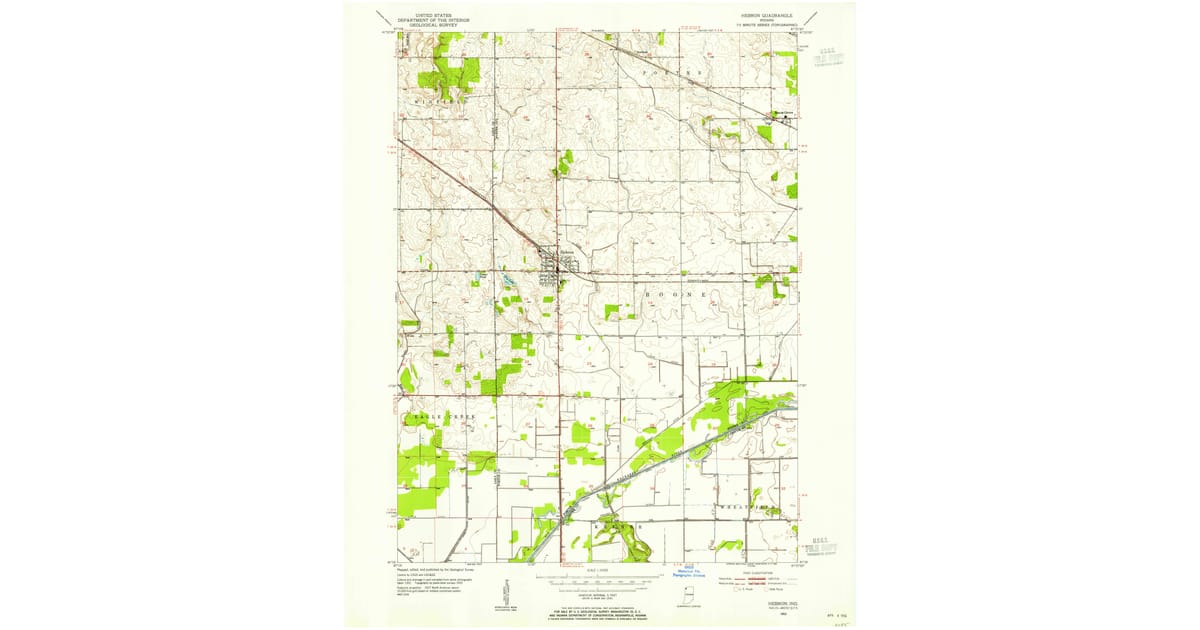 Old Maps of Jasper County, IN | Pastmaps