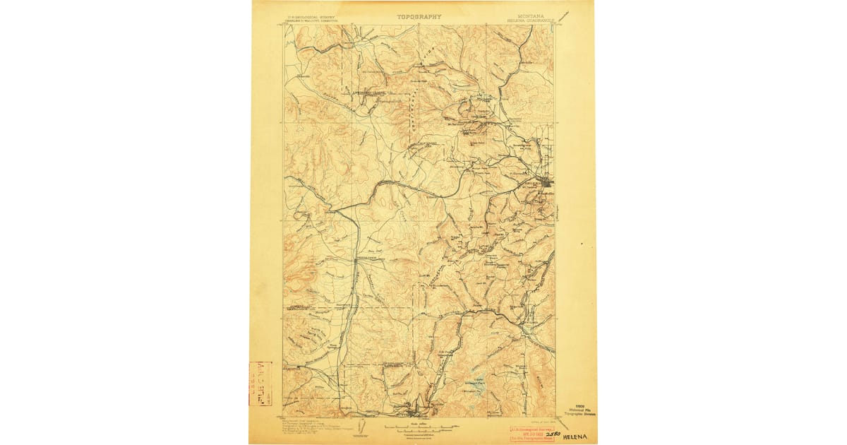 1903 Map of Helena, MT — High-Res | Pastmaps
