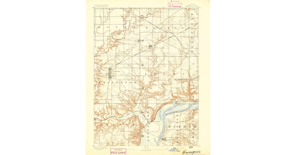 Old Historical Maps of Limerick, IL | Pastmaps