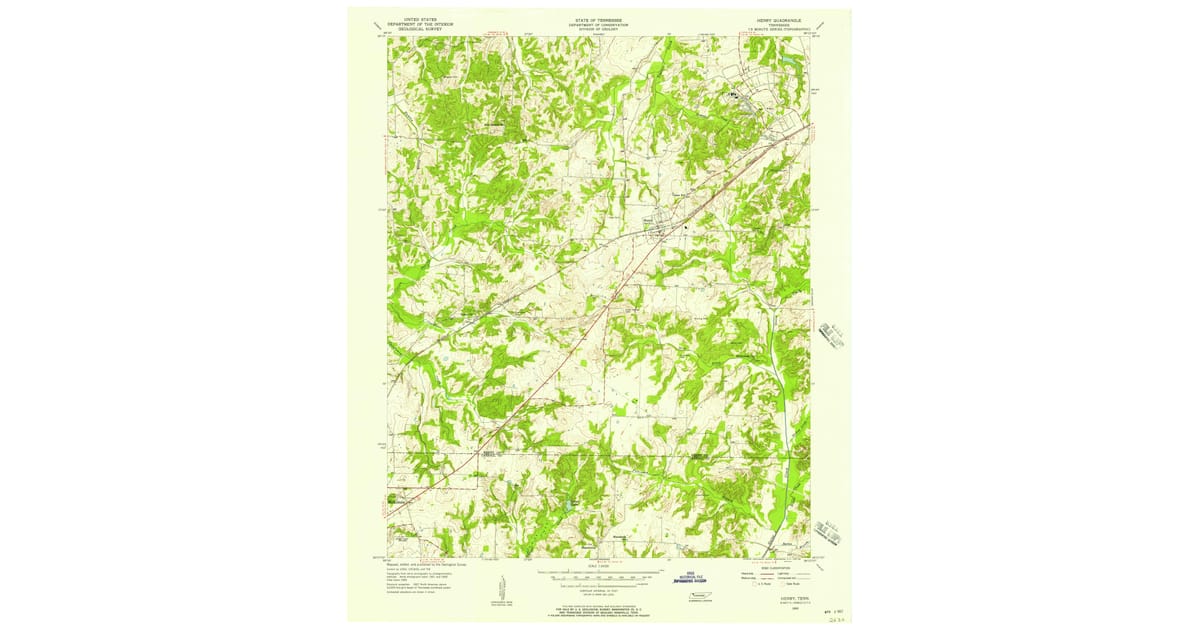 Old Maps of McKenzie, TN | Pastmaps