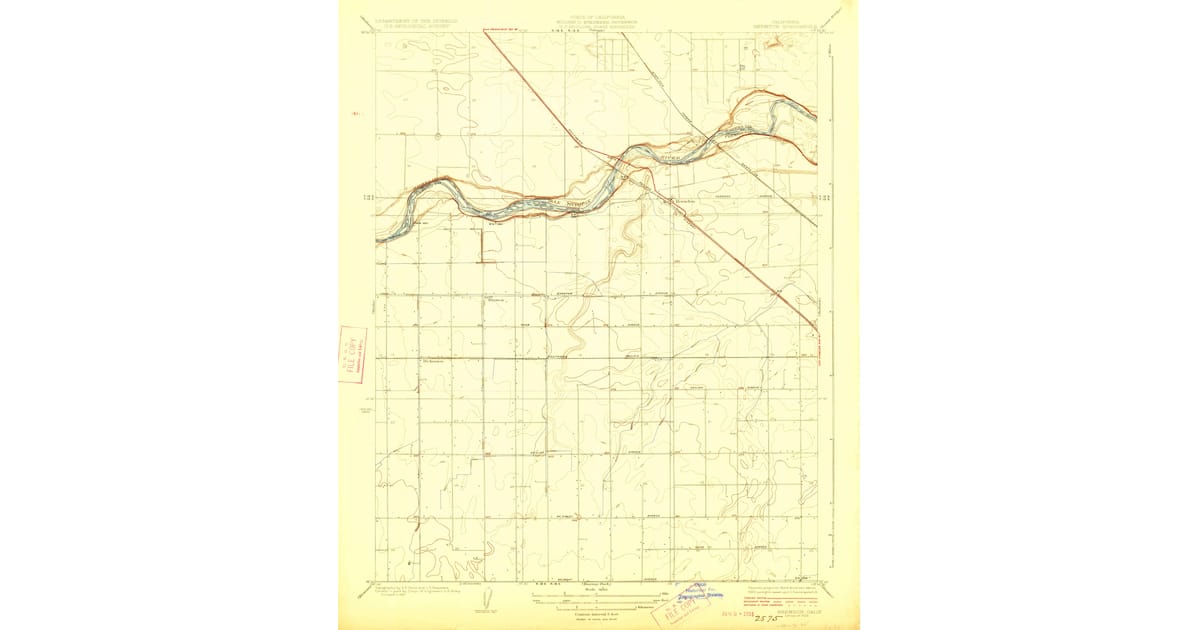 Old Maps of Raco, CA for Academic Research | Pastmaps