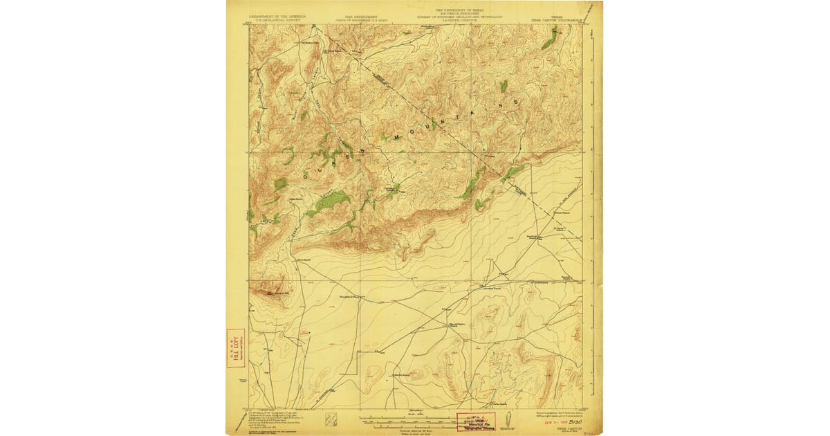 Old Maps of Old Parker Place, TX for Academic Research | Pastmaps