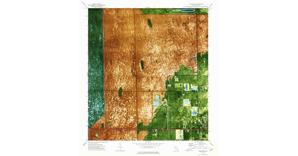 1970s Maps of University Lakes Mobile Home Park, FL | Pastmaps