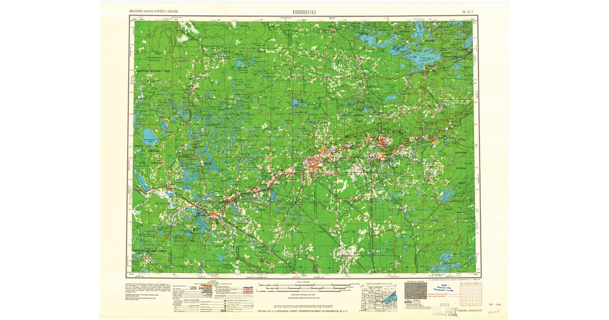 1960s Maps of Togo, MN | Pastmaps