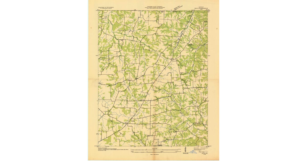 Old Maps of Irvin Cobb Resort, KY | Pastmaps