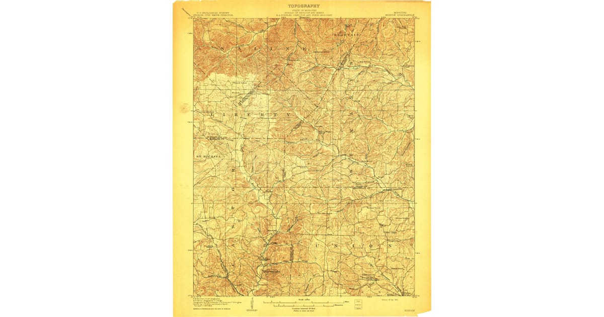 Old Maps of Hahns Mill, MO | Pastmaps