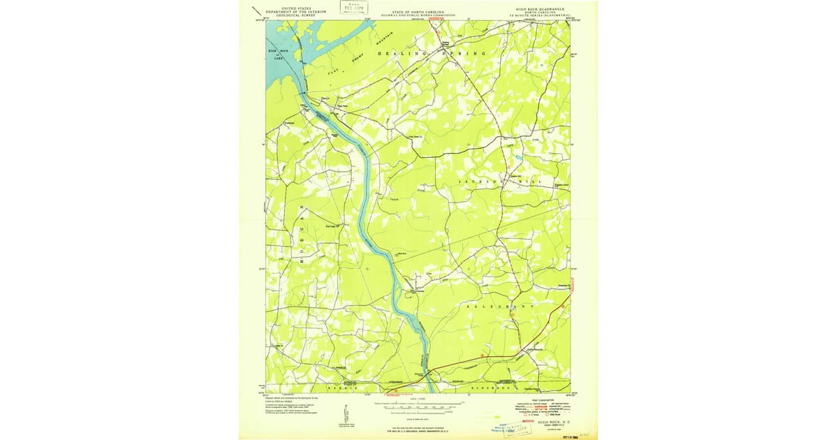 Old Maps of Davidson County, NC | Pastmaps