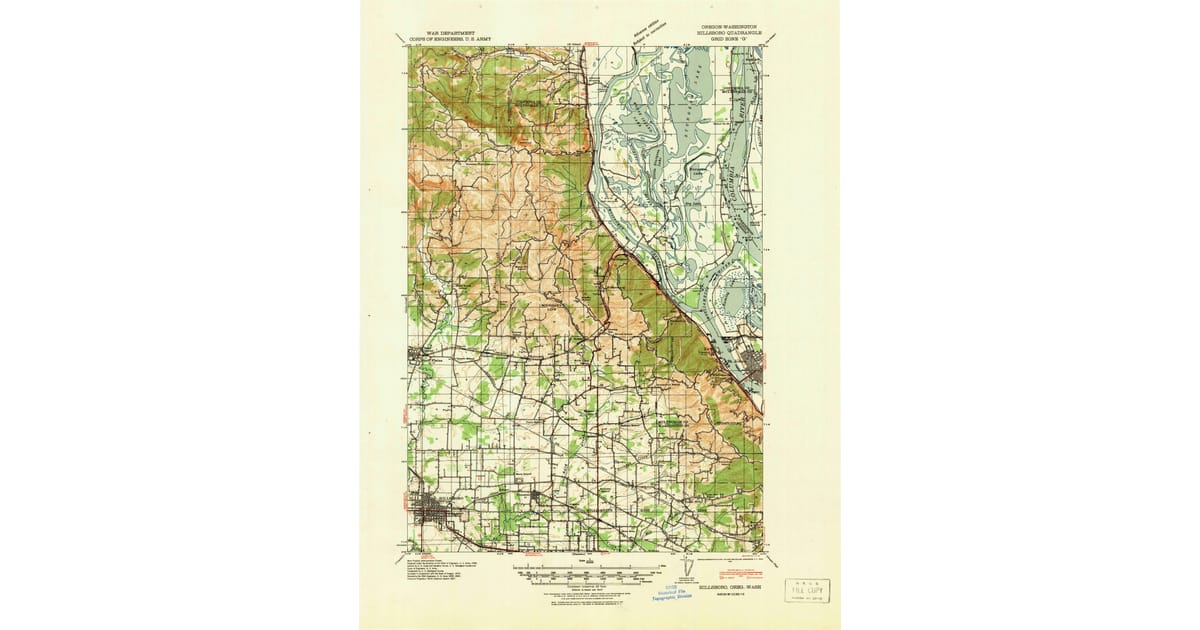 1940s Maps of Multnomah County, OR | Pastmaps