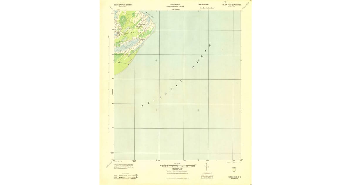 1940s Maps of Shipyard Plantation, Hilton Head Island | Pastmaps
