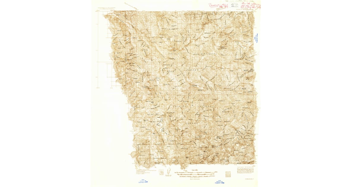1930s Maps of Trinity County, CA | Pastmaps