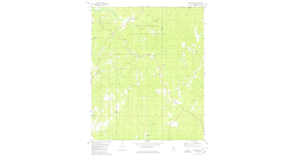 1980s Maps of North Perry, AL | Pastmaps