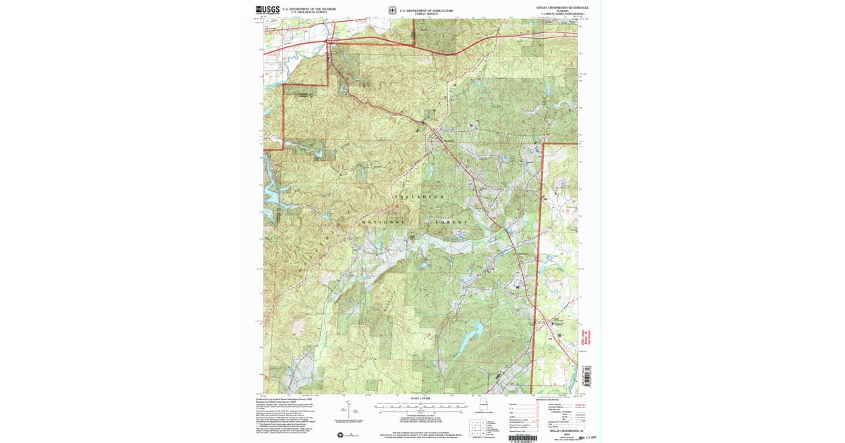 2000-2009 Maps of Five Points, AL | Pastmaps