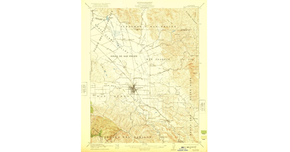 1920s Maps of Ridgemark, CA | Pastmaps