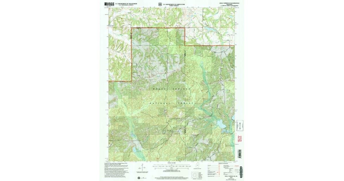 2000-2009 Maps of Marshall County, MS | Pastmaps