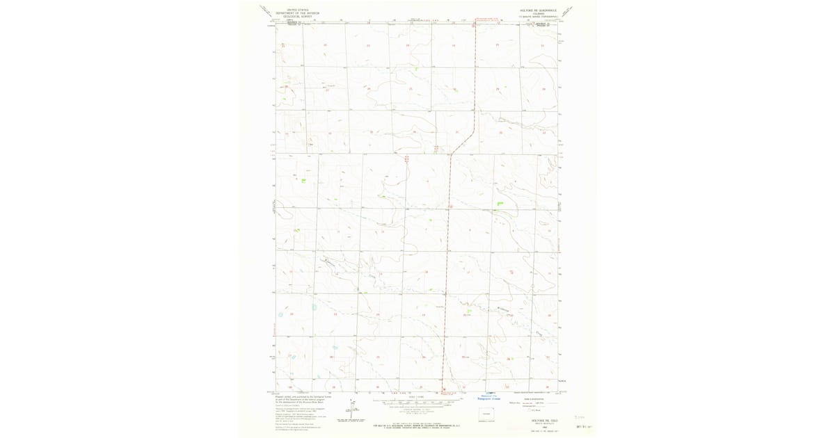 1960s Maps of Phillips County, CO | Pastmaps