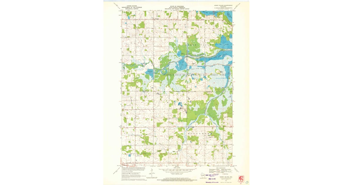1970s Maps of Marathon County, WI | Pastmaps
