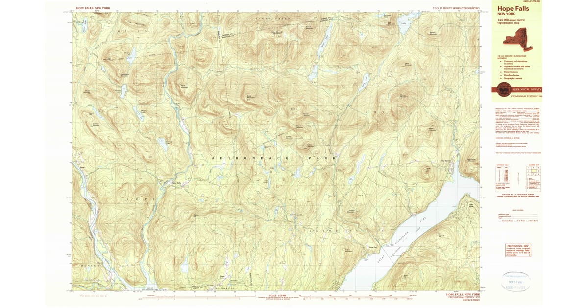 1990s Maps of New York | Pastmaps