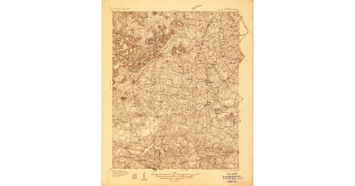 Old Historical Maps of Bunnell Crossing, KY | Pastmaps